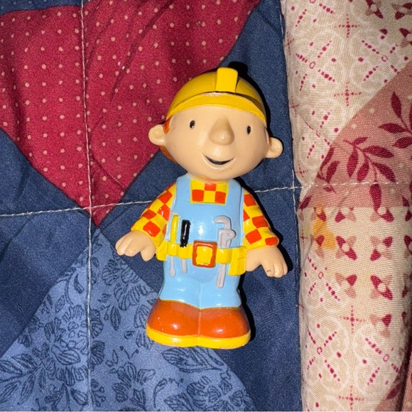 Toys | Bob The Builder Figure Toy Cake Topper Construction Hard Hat Man ...